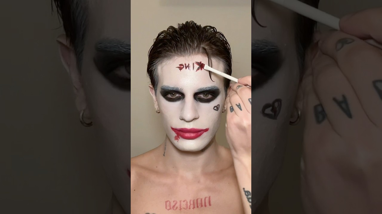 JOKER MAKEUP 🎃 #makeup