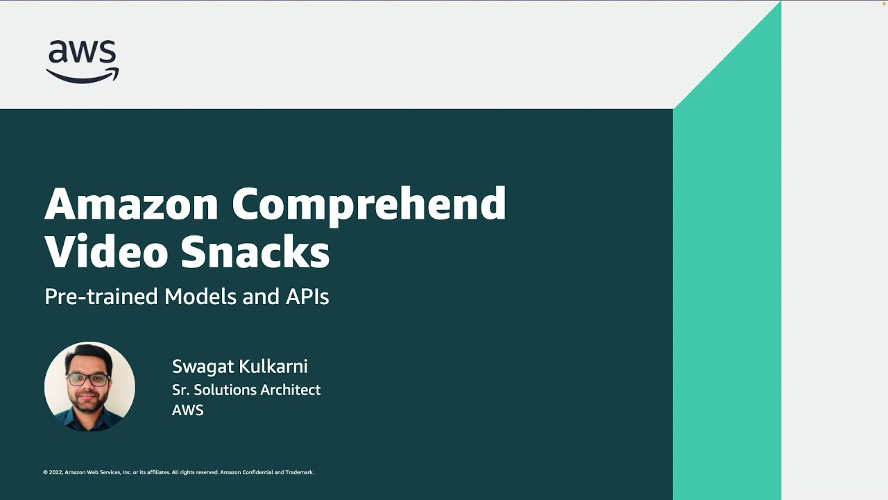 Amazon Comprehend Video Snacks | Amazon Web Services