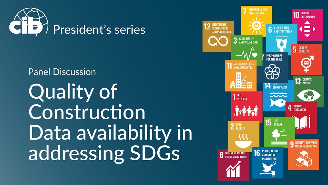 Quality of Construction Data availability in addressing SDGs