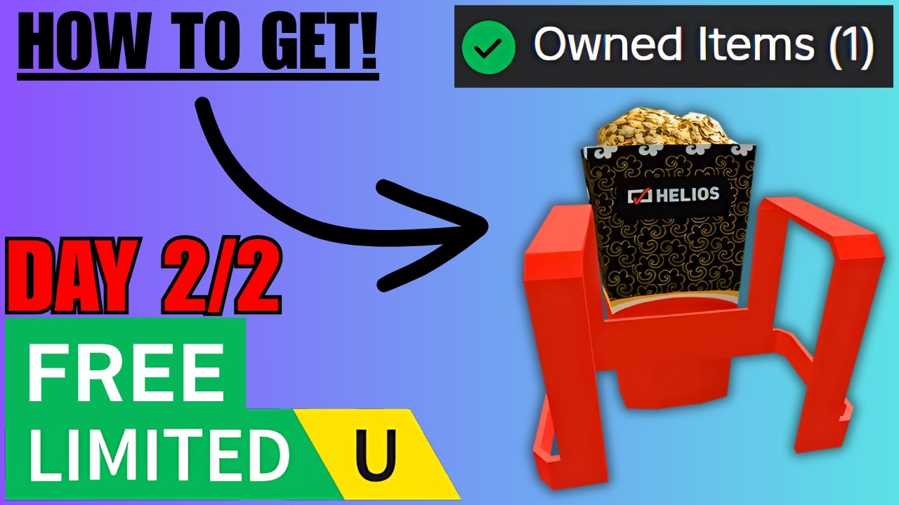 Free Helios Popcorn Backpack UGC Limited (Day 2/2)