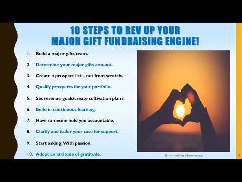 How to Build and Sustain Your Major Gifts Pipeline