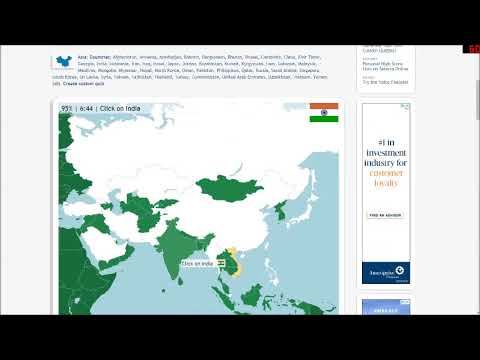 Map Quiz | Asia