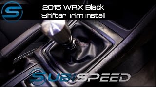 JDMS Customs Manual Transmission Shifter Trim - 2015+ WRX-Digital Blue ...