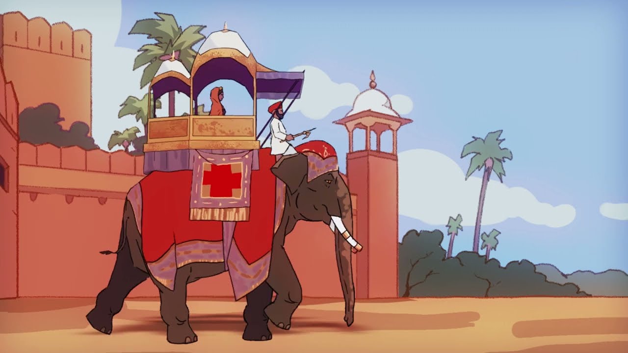 Mughal Elephant Animation - Process Video