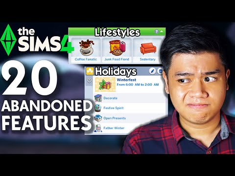 The Sims 4: 20 ABANDONED FEATURES!