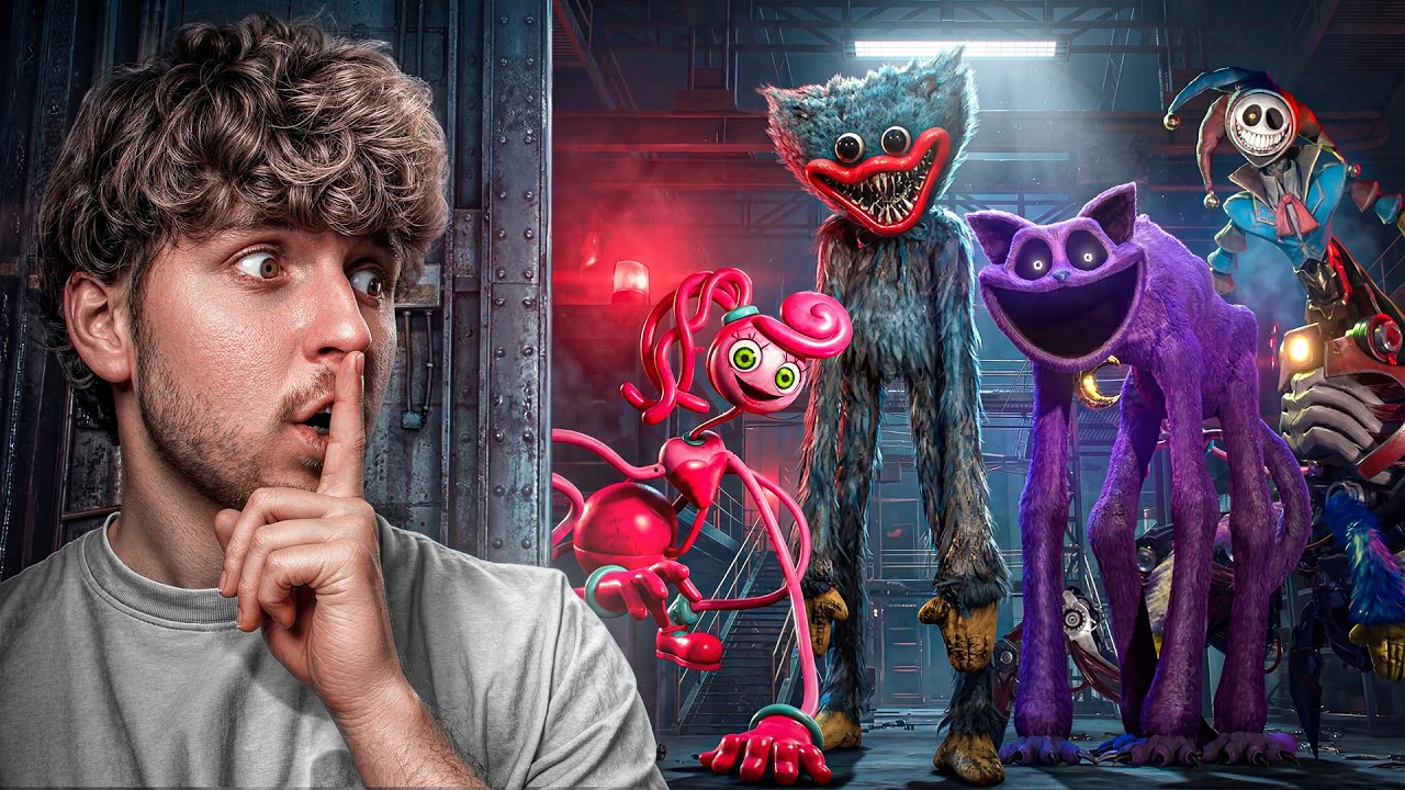 100% Completing Poppy Playtime 1, 2, 3, 4 and 5