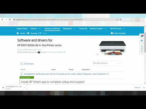 HP ENVY 6000e Driver Download Windows 11, Windows 10, Mac 12, Mac 11