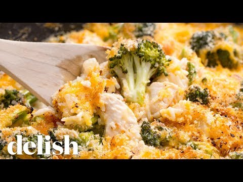 Cheesy Chicken Broccoli Bake | Delish