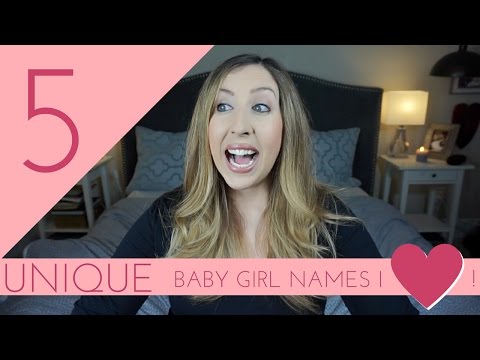 5 UNIQUE & RARE BABY GIRL NAMES I LOVE (but won't be using)! πΆπ