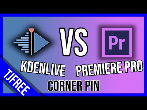 Corner Pin | Kdenlive VS Adobe Premiere Pro