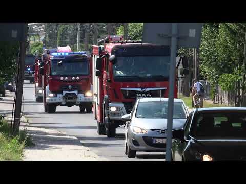 [HIT!] Alarmowo pluton gaśniczy: 521[E]21, 521[E]22, 309[E]53 i 521[E]25 z JRG Rawa Mazowiecka