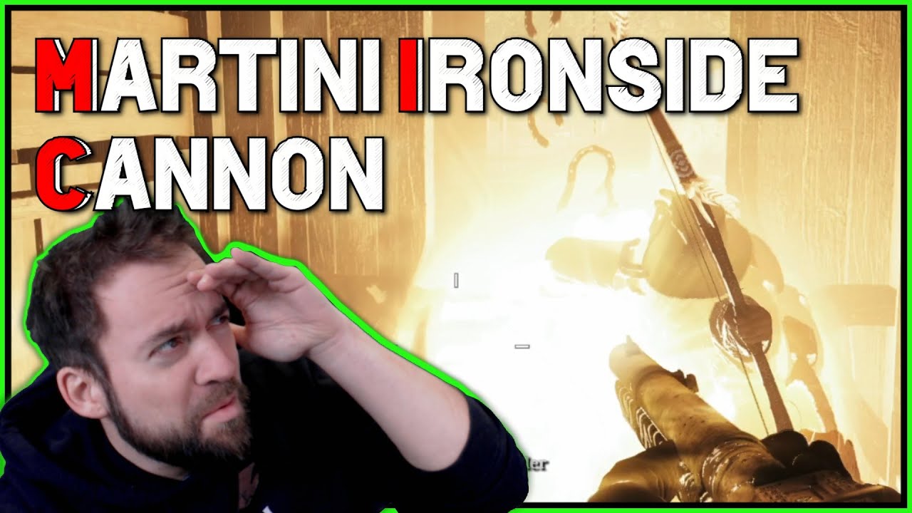 I turned the MARTINI IRONSIDE into a CANNON ... and this happened