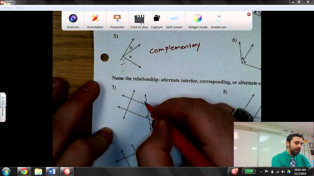 Solving Problems using Angle Relationships