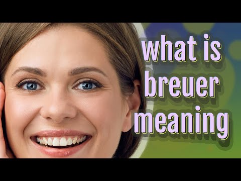 Breuer | meaning of Breuer