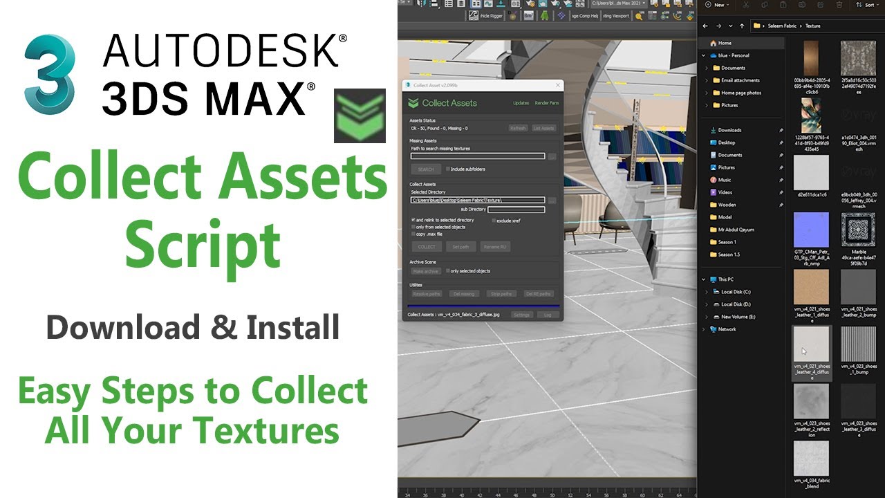 Collect Asset 3Ds Max