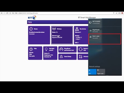 BT HH6 How to change Wireless Name & Password