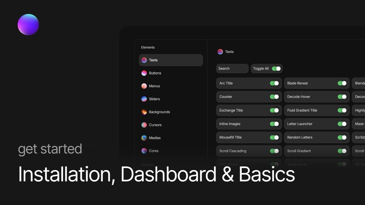 Getting Started at Next Bricks | Installation, Dashboard and Basics
