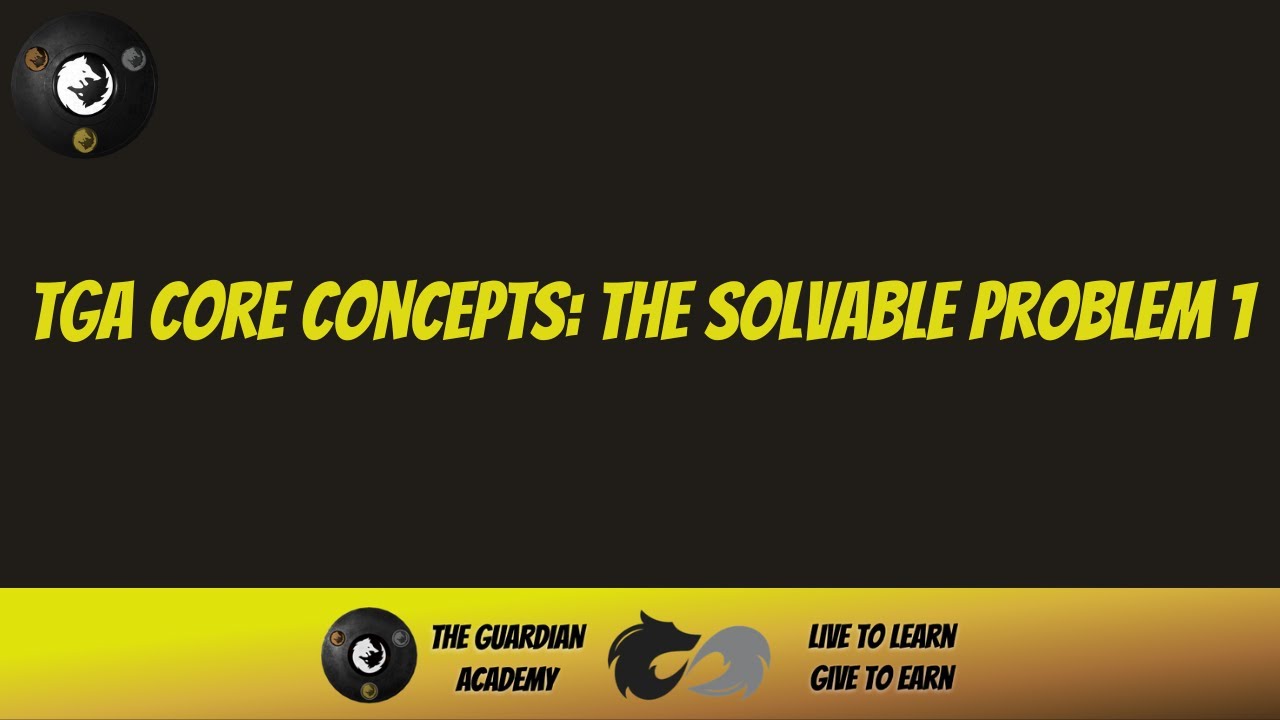 TGA Core Concepts - Solvable Problem 1