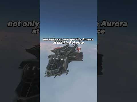 The most popular starter ship in Star Citizen: RSI Aurora MR