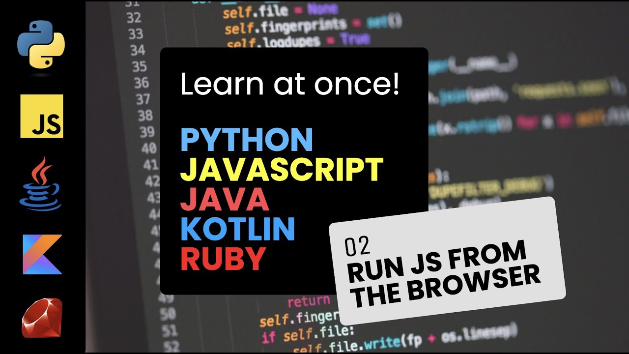 02. Run JavaScript from the browser - Programming Tutorial