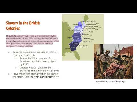 #10 - 2.6 Slavery in the British Colonies
