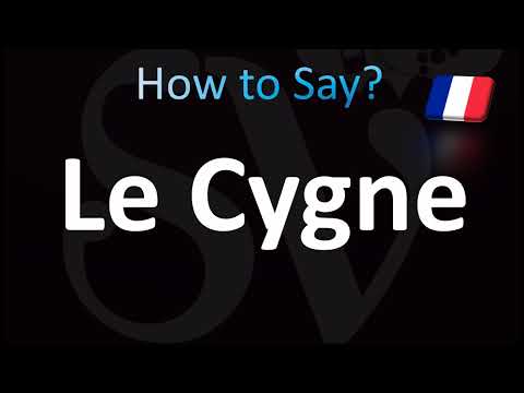 How to Pronounce ''Le cygne'' Correctly (The swan) in French