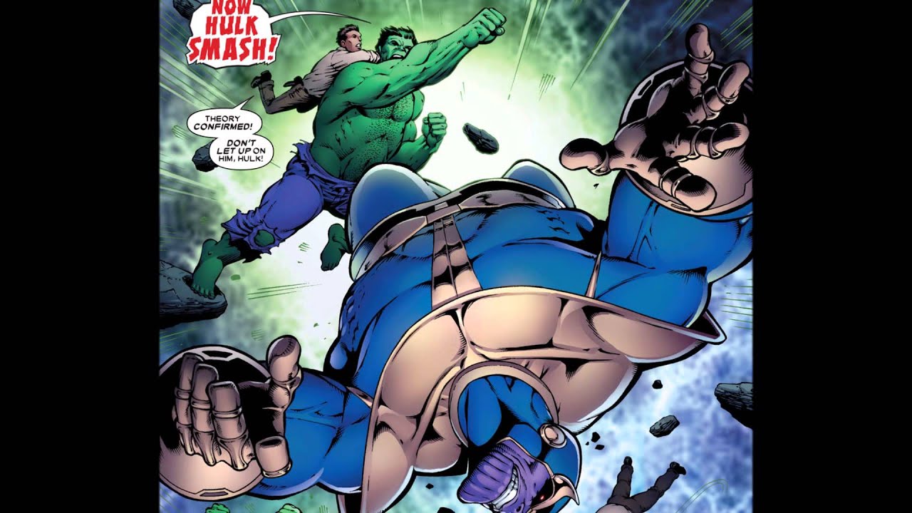 Hulk vs Thanos