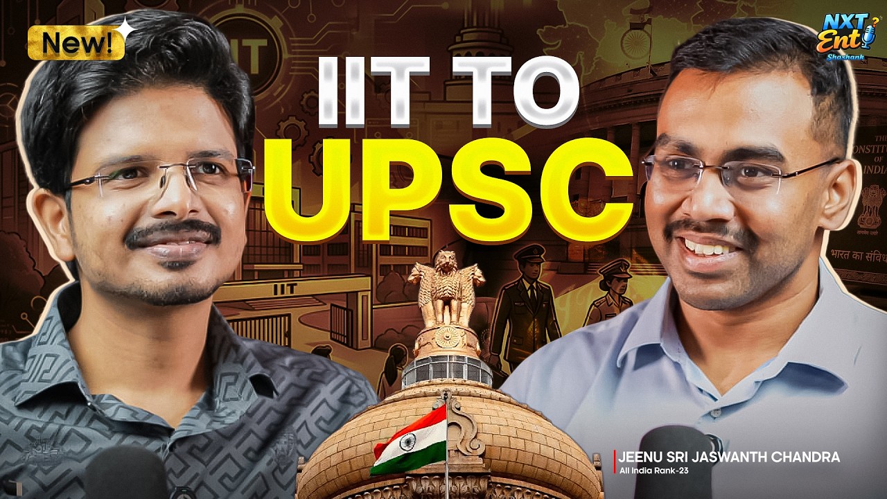 IAS Aspirants చేస్తున్న Biggest Mistake ఇదే 🤯! | ft Jaswanth Chandra | Telugu Podcast #nxtenti