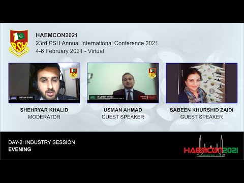 Industry Session | Evening | Day-2 | HAEMCON2021 | 23rd Annual Conference | 4-6 Feb 2021 | Virtual