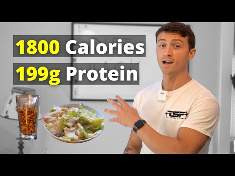 Low Calorie High Protein Meals - 1800 cals 199g pro