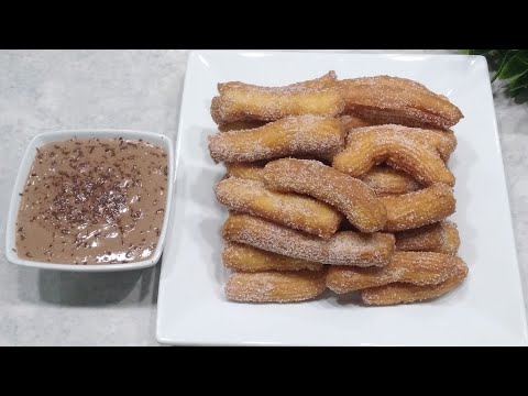 Churros with Chocolate Sauce [No Oven] Recipe In Urdu Hindi-CWLE 💕