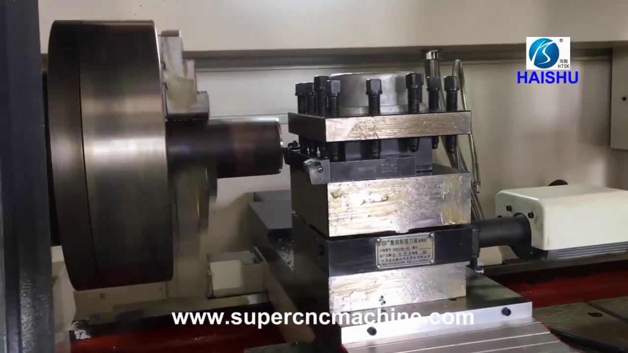 CNC pipe thread lathe used for thread  oil and gas pipelines