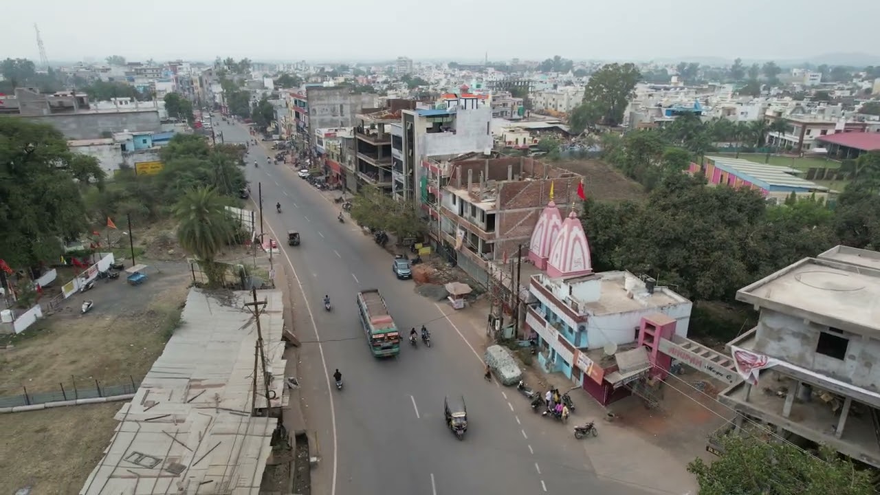 Vidisha City Drone View #markiting #dronefootage