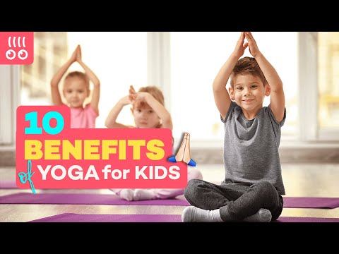 10 BENEFITS OF YOGA FOR KIDS 🧘♀️👪 Family Fun | Lingokids