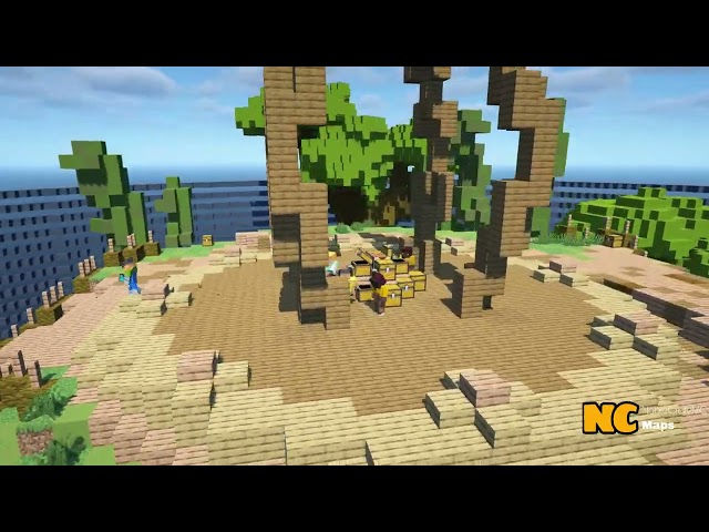 NC Hunger Games (Bedrock Edition Functional Map) Minecraft Map