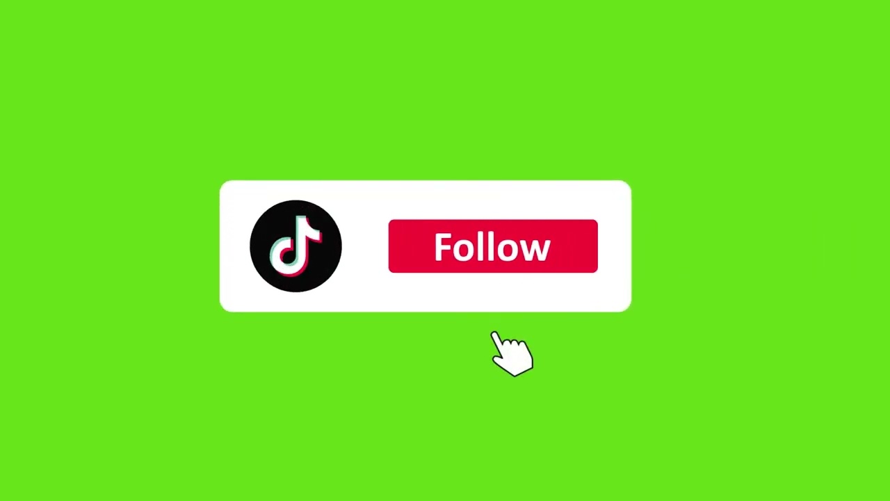 TikTok Follow - Green Screen (FREE)