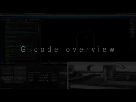 Command CNC opening g code and dry run - 2021