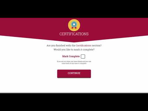 PLA Certifications