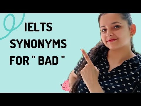 Ielts Vocabulary for BAD | Synonyms of Bad | Ielts Writing Task 2 Vocabulary |