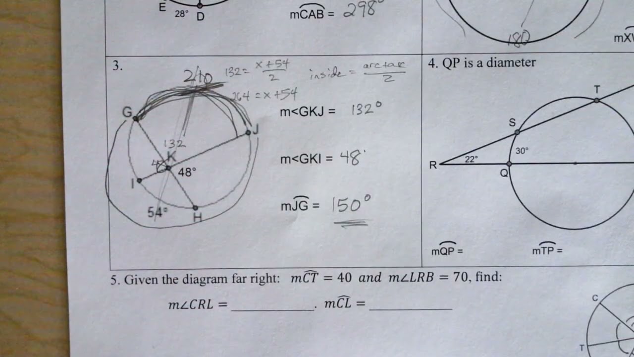 Geometry Chapter 10 Review Video