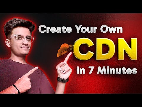 Create Your Own CDN in 7 Minutes🤩 | Content Delivery Network | Python | JS | Coding Tutorial #coding