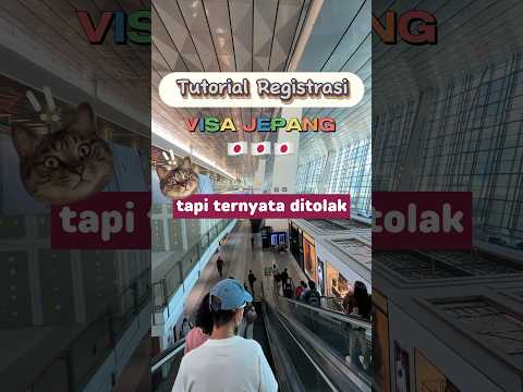 DAFTAR VISA WAIVER JEPANG 🇯🇵, TAPI DITOLAK 😮😮 #japan #japanvisa #japantravel