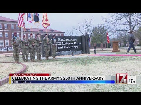 Celebrating the U.S. Army's 250th anniversary at Fort Bragg