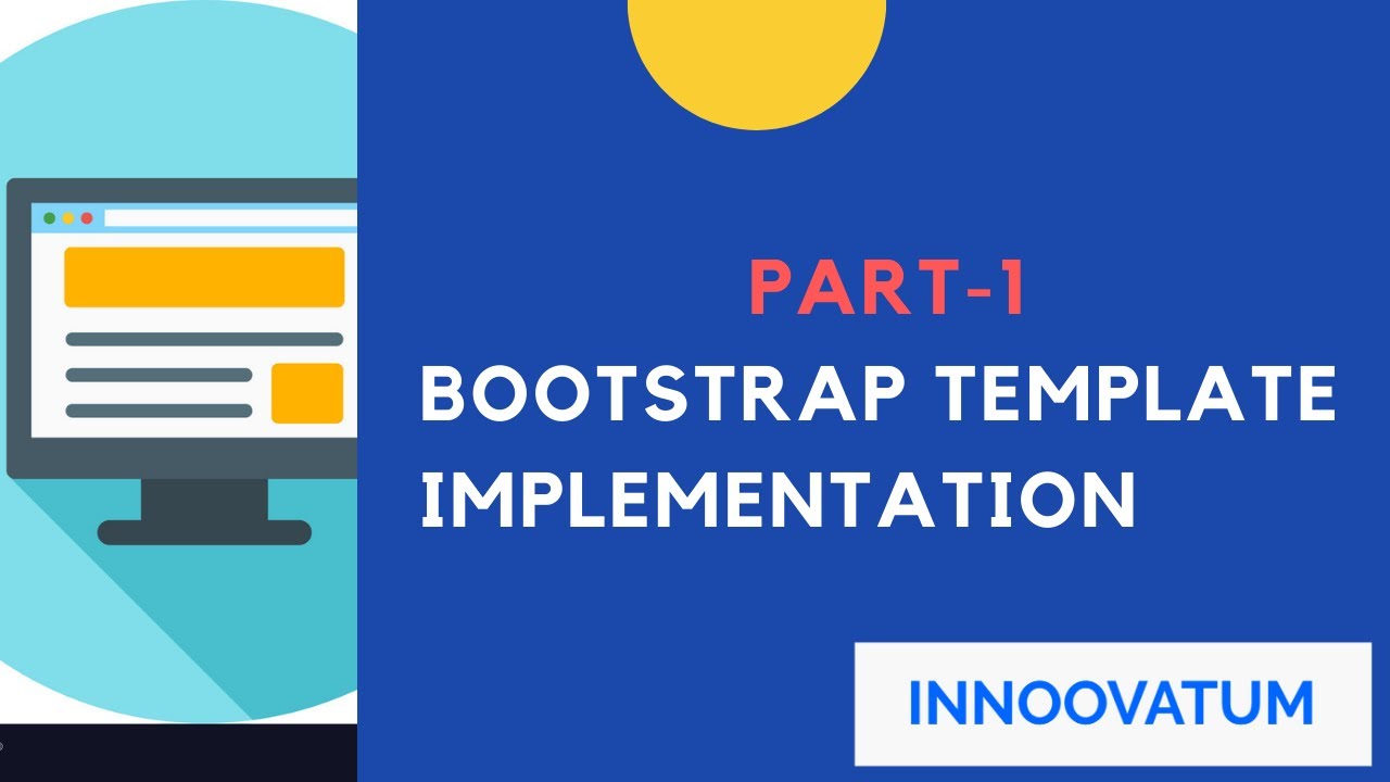 Bootstrap Template Implementation (Resume Template) Part - 1