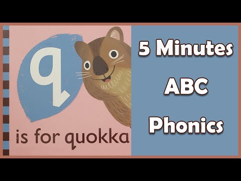 Kids Read Aloud: Q is for Quokka🔠 | ABC Phonics Animal Books | How to Speak Letter Sounds Kids