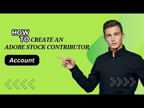 How to create an Adobe Stock Contributor Account