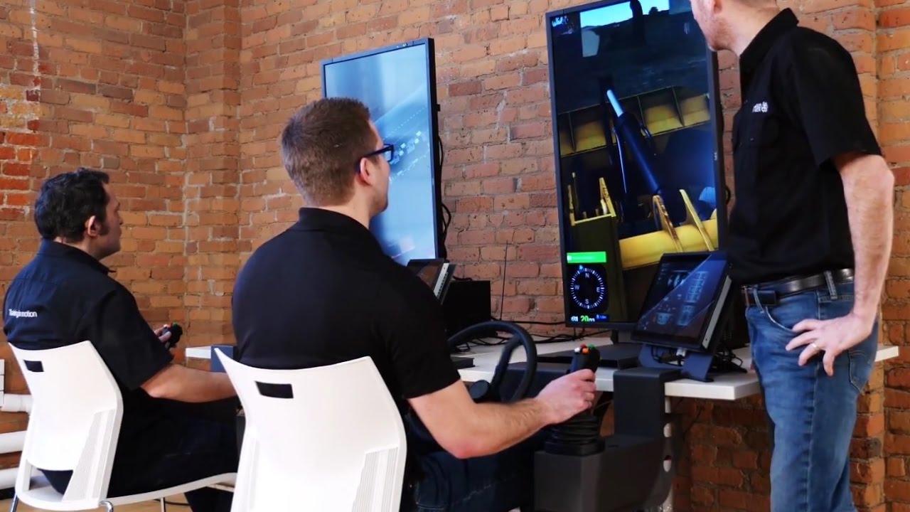 Vortex Edge Plus Construction Equipment Simulator | CM Labs Simulations