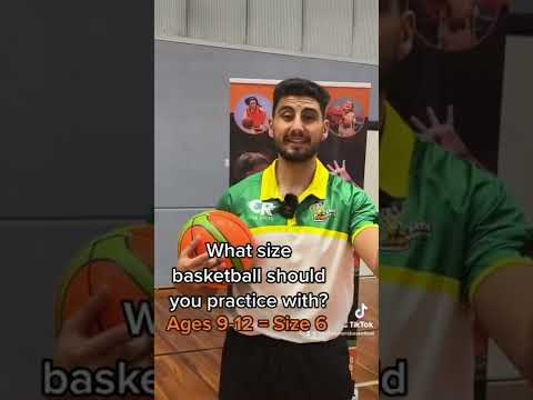 What size basketball should you get your child before they start practising?