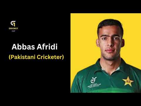 Abbas Afridi bowling