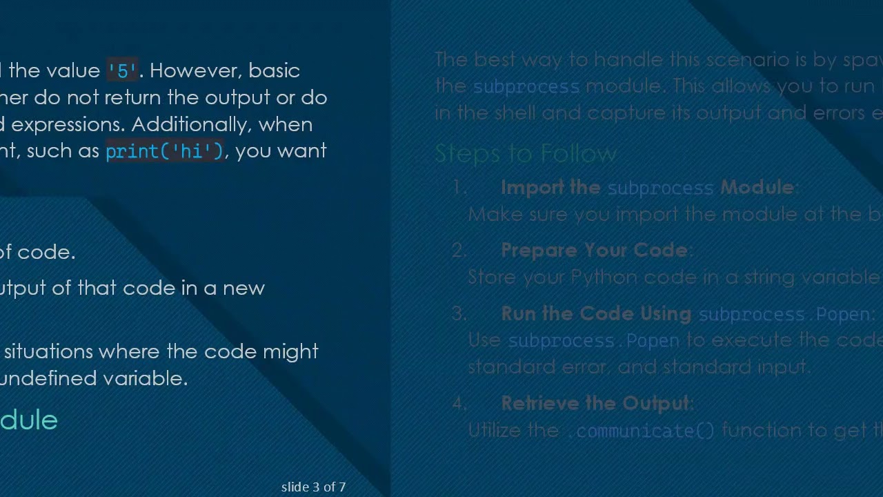 How to Capture Python Interactive Shell Output in a Variable Using subprocess